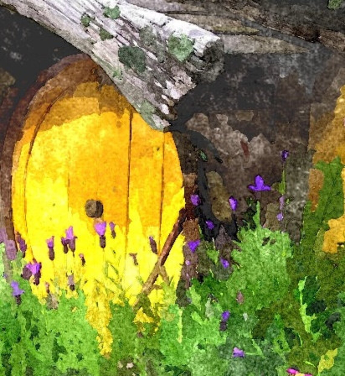 Bag End Painting the Shire Hobbit Hole the Hobbit Home Lord of the ...