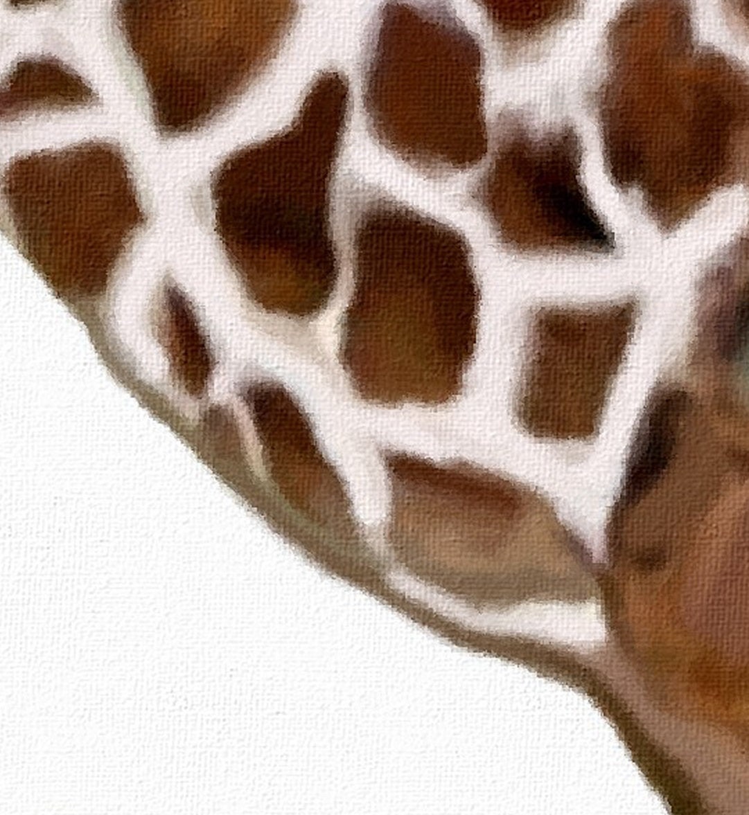 Jirafa Bebé y mamá estampado jirafa animal print póster bosque - Etsy ...