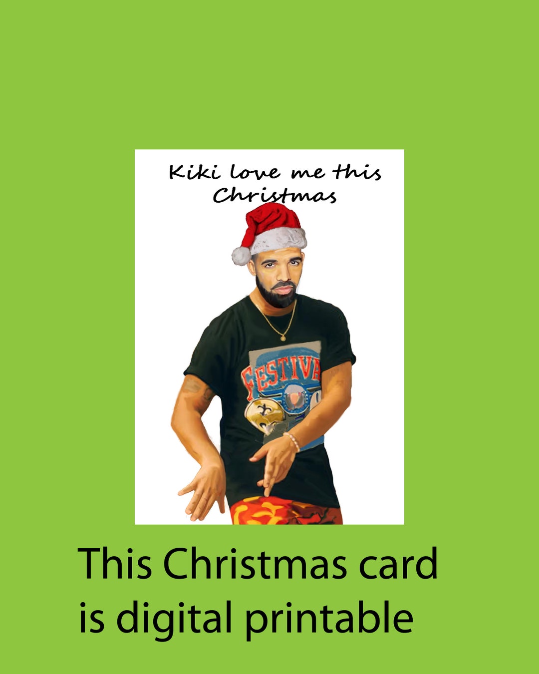 Drake Keke Do You Love Me Print Drake KIKI Drake Keke Print Do - Etsy