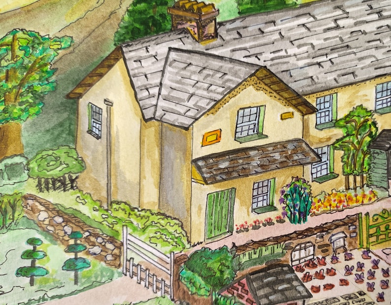 Peter Rabbit Beatrix Potter Hill Top House Lake District Nursery ...