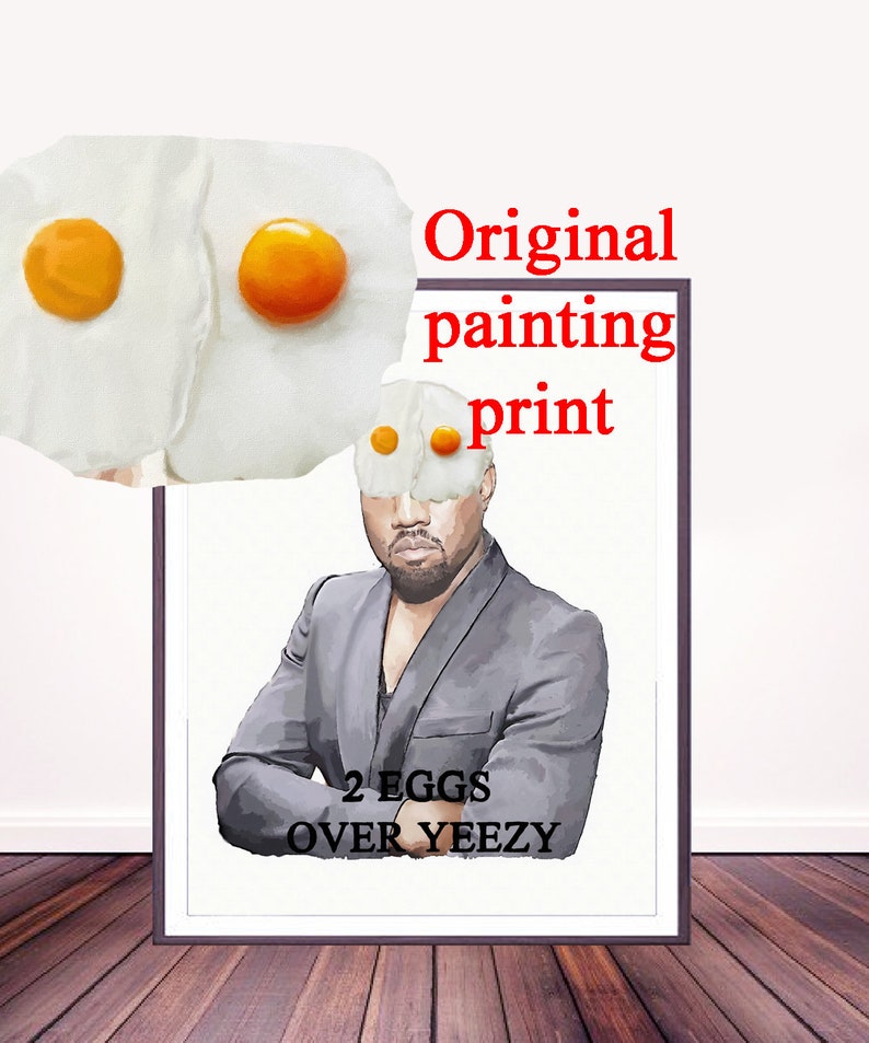 Kanye West Poster Kanye TIME Magazine Poster Yeezus Print Birthday I ...