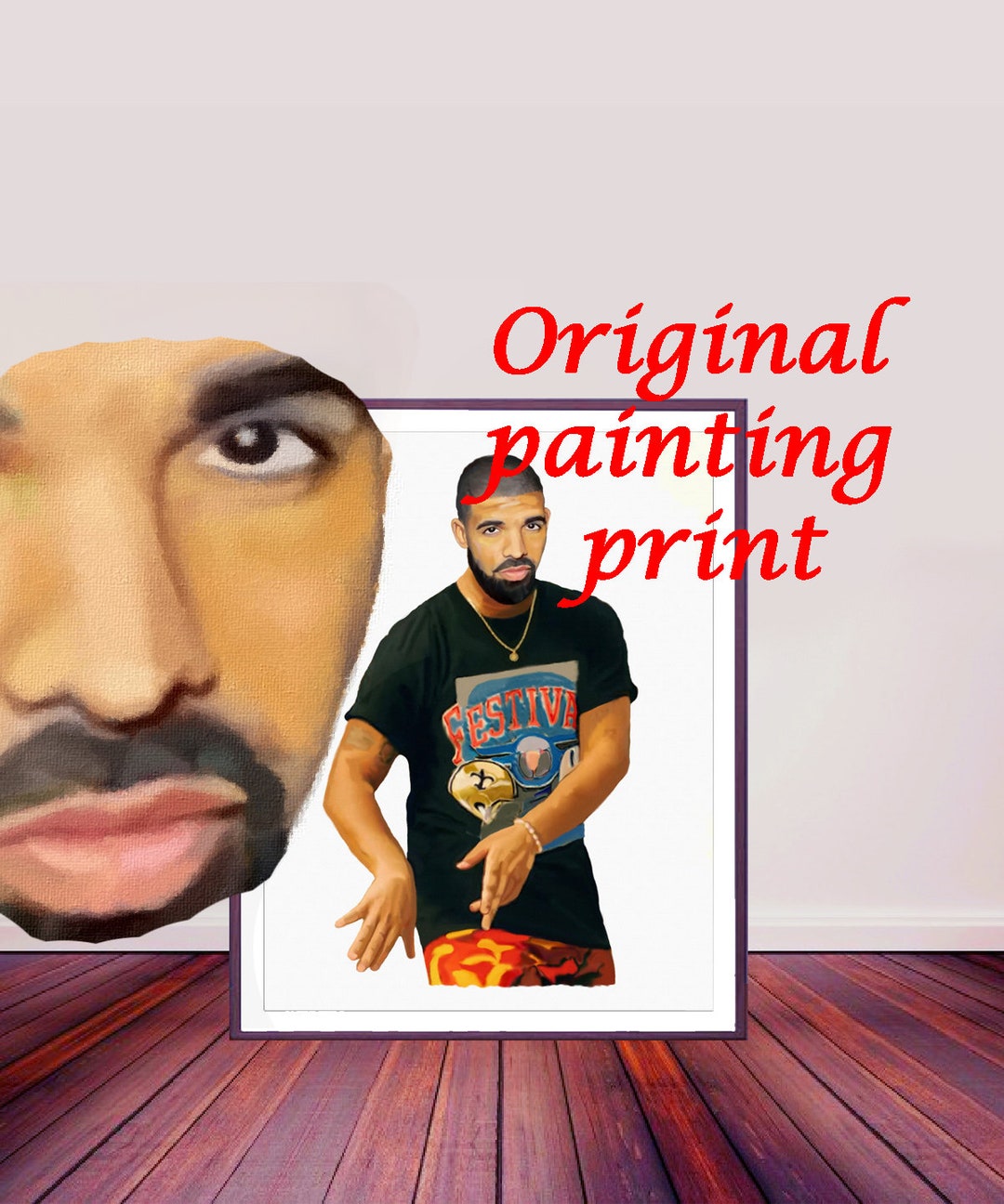 Drake Keke in My Feelings Gift Print Drake KIKI Drake Keke Print Do You ...