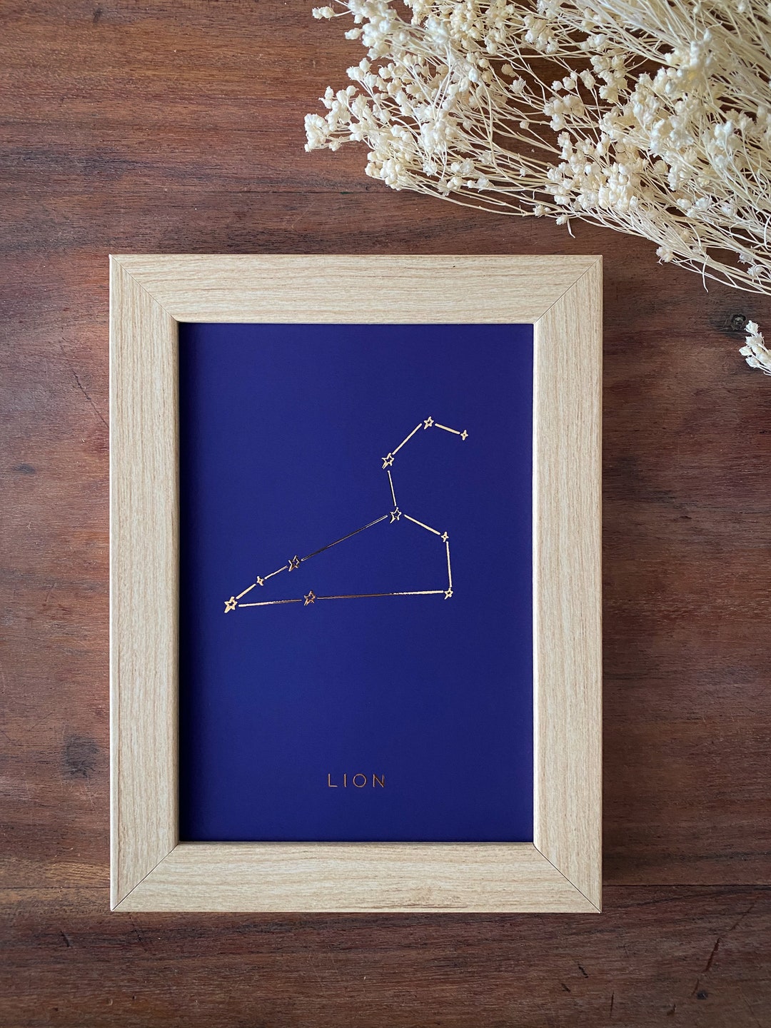 Card Illustrated by a Zodiac Constellation to Frame or Send - Etsy