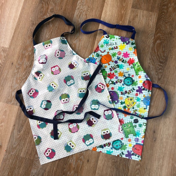 Children PVC Aprons | Etsy