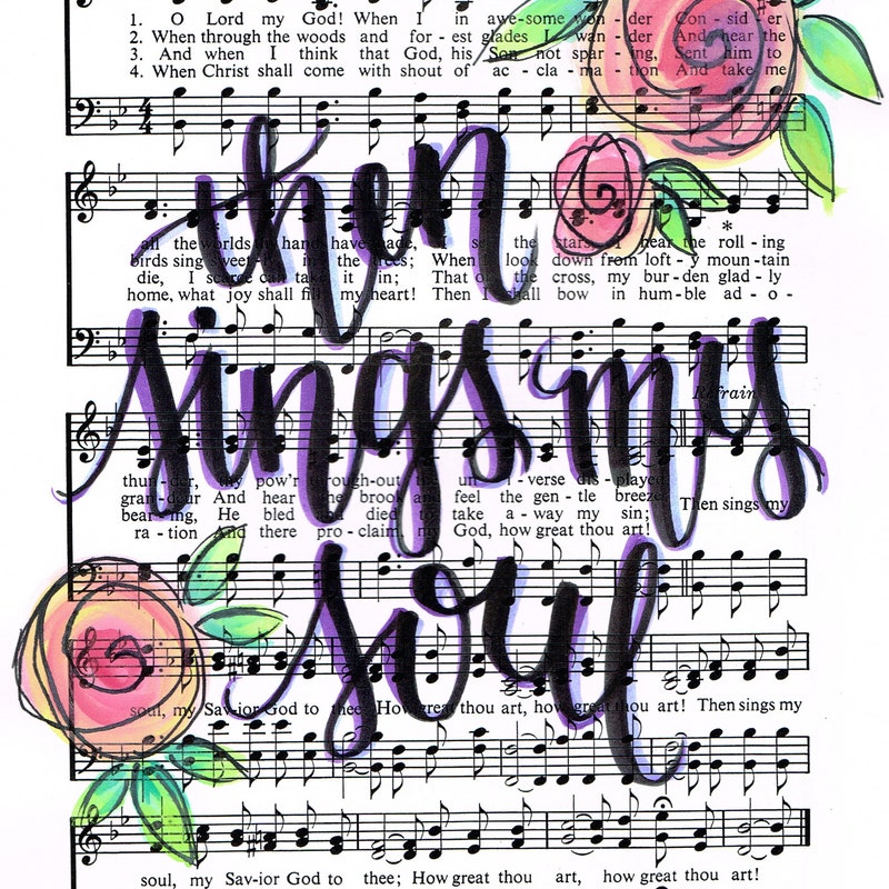 Hymns Art - Etsy