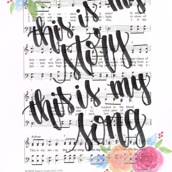 Hymns Art - Etsy