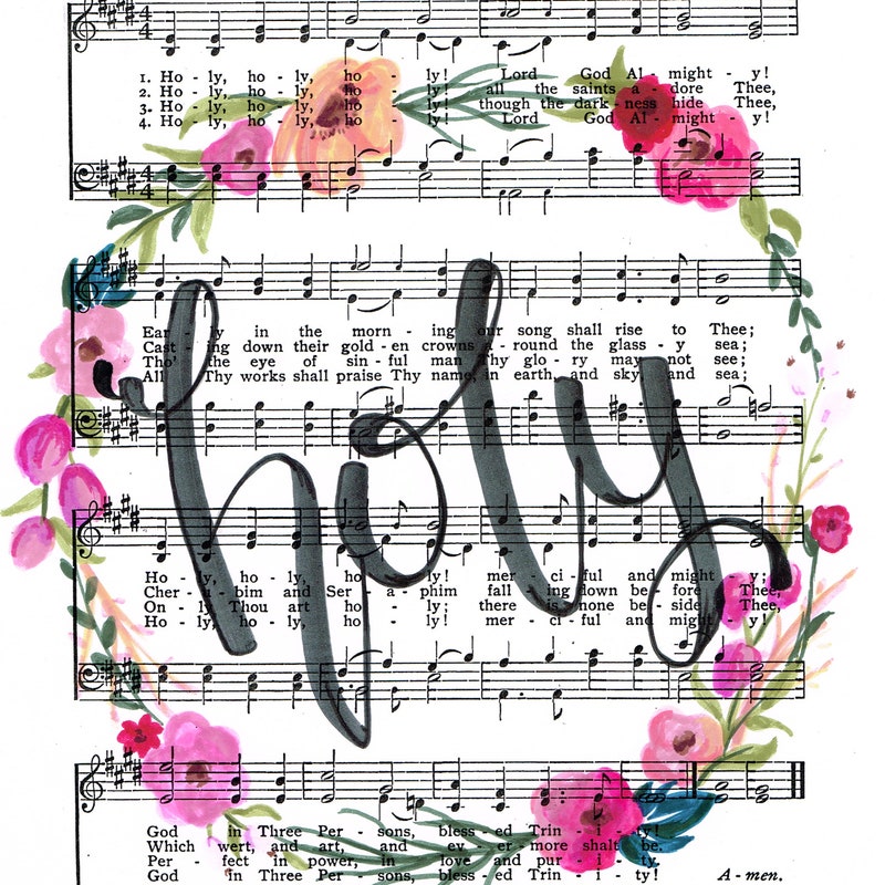 Hymns Art - Etsy