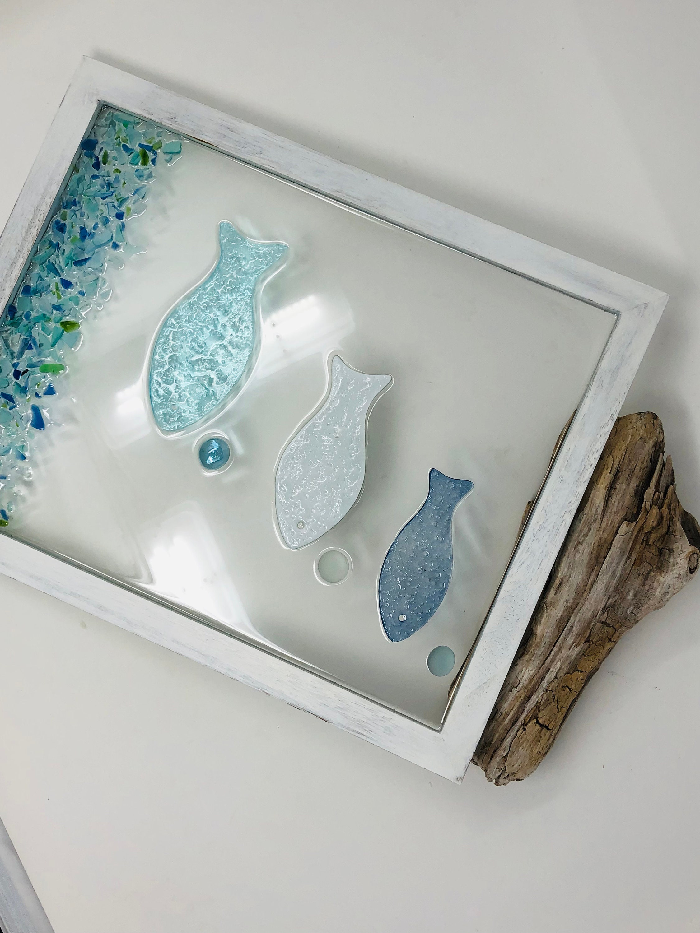 Fish, Fish Art, Gift for Him, Window Glass Art, Fish Wall Art, Made in ...