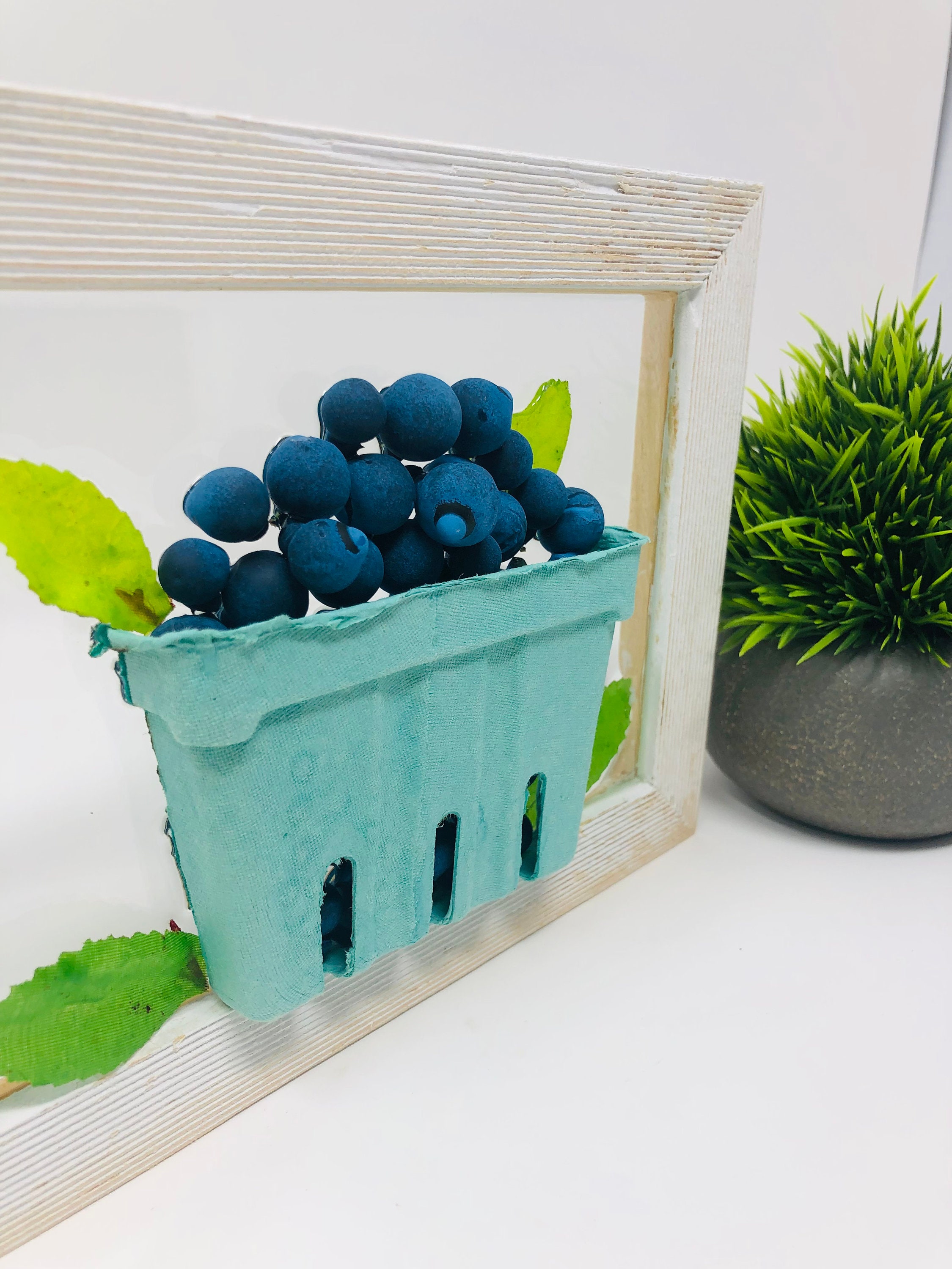 Blueberry, Blueberries, Blueberry Basket, Maine Blueberries, Made in ...