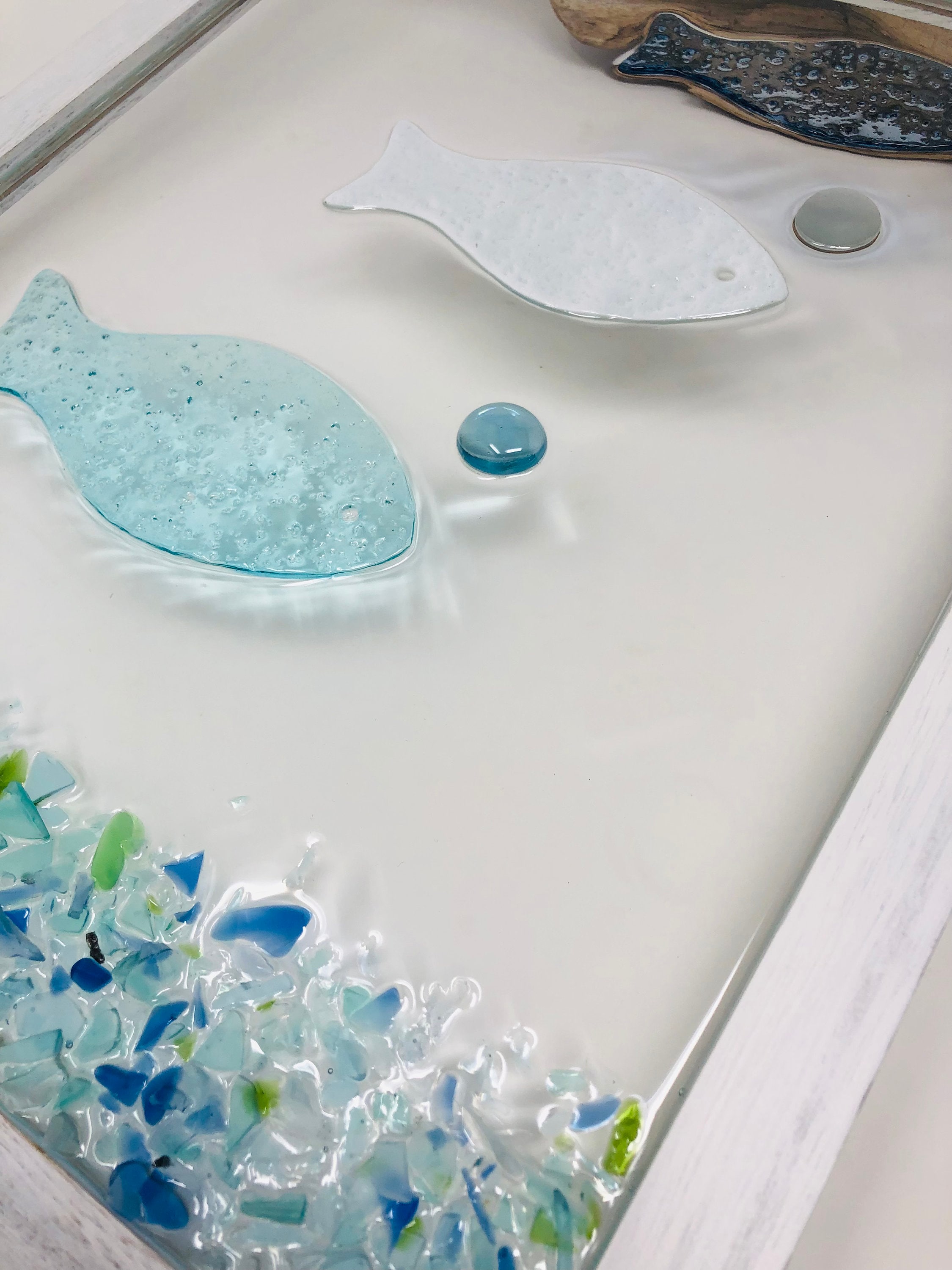 Fish, Fish Art, Gift for Him, Window Glass Art, Fish Wall Art, Made in ...