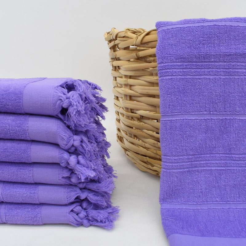 Purple Tea Towel - Etsy