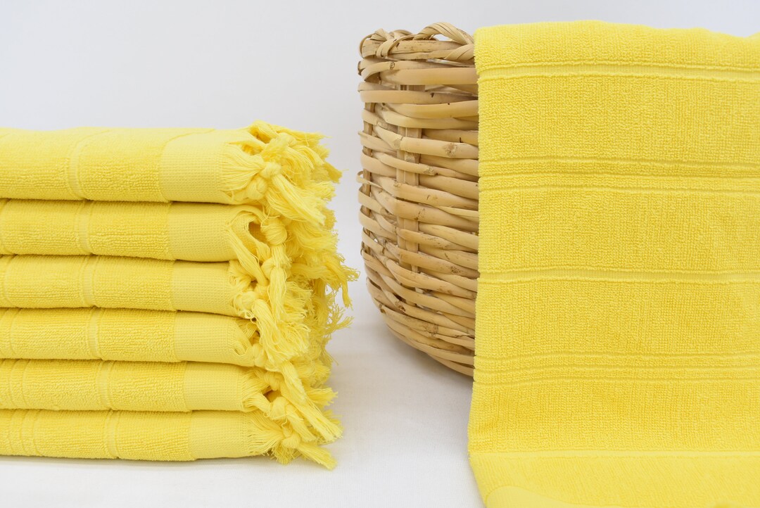 Bachelor Bachelorette Party Favors, 40"x18" Yellow Striped Terry Hand ...