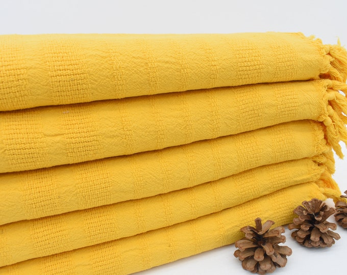 Mustard Bath Towel Bridesmaid Towel 60x33 Inches-150x80 Cm - Etsy