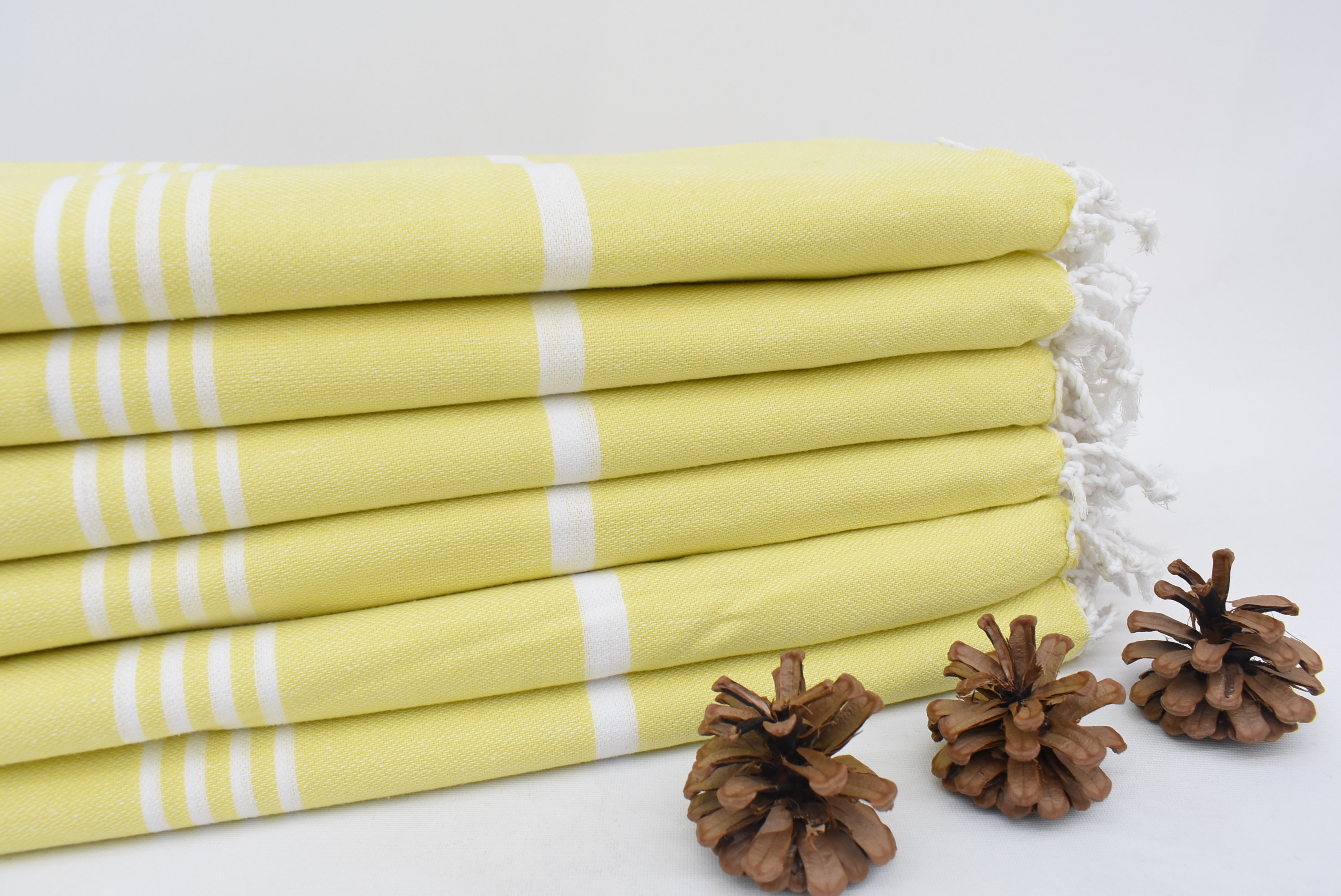 Light Yellow Towel Soft Cotton Towel Bathtowels Turkish | Etsy