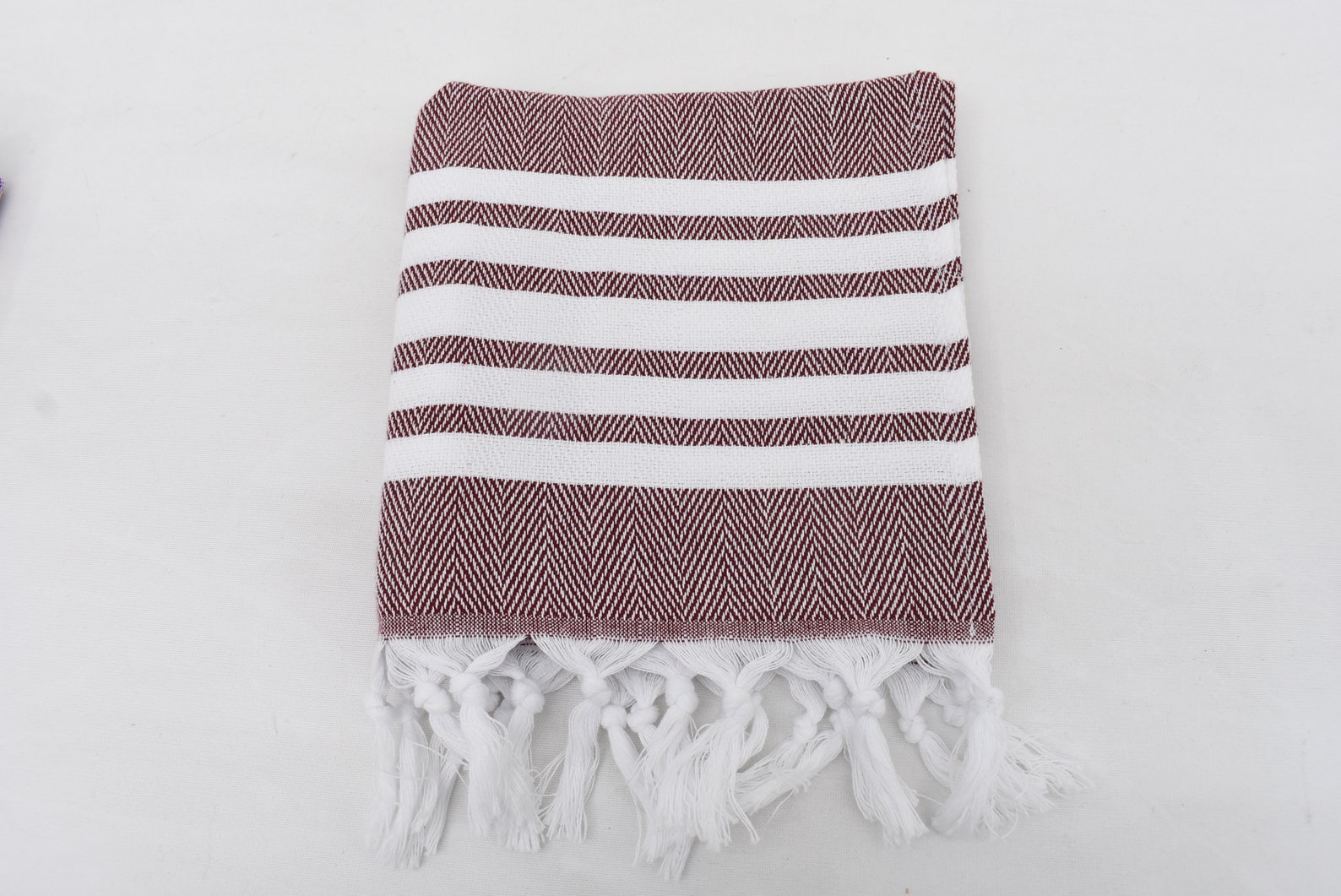 Burgundy Dish Towel, Turkish Hand Towel, 36x20, Fitness Towel, Hand ...