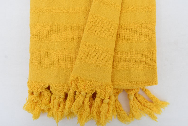 Mustard Bath Towel, Bridesmaid Towel, 60x33 Inches-150x80 Cm, Turkish ...