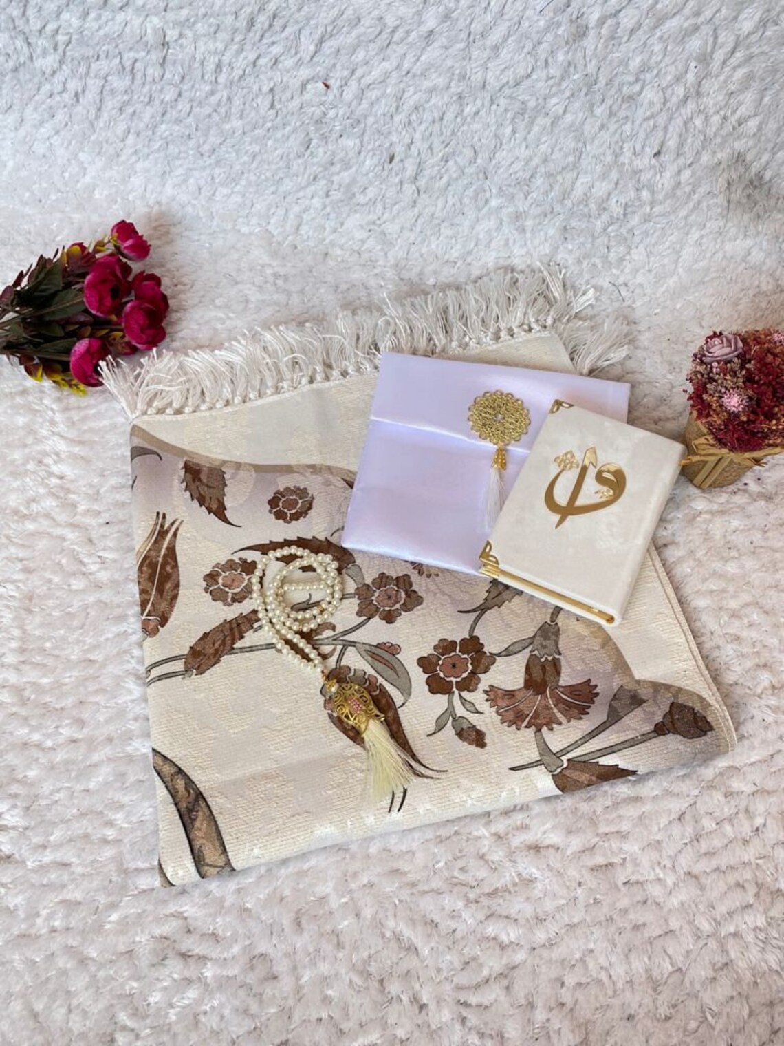 Pink Prayer Rugs Pink Prayer Mats Pink Quran Pink Pearl | Etsy