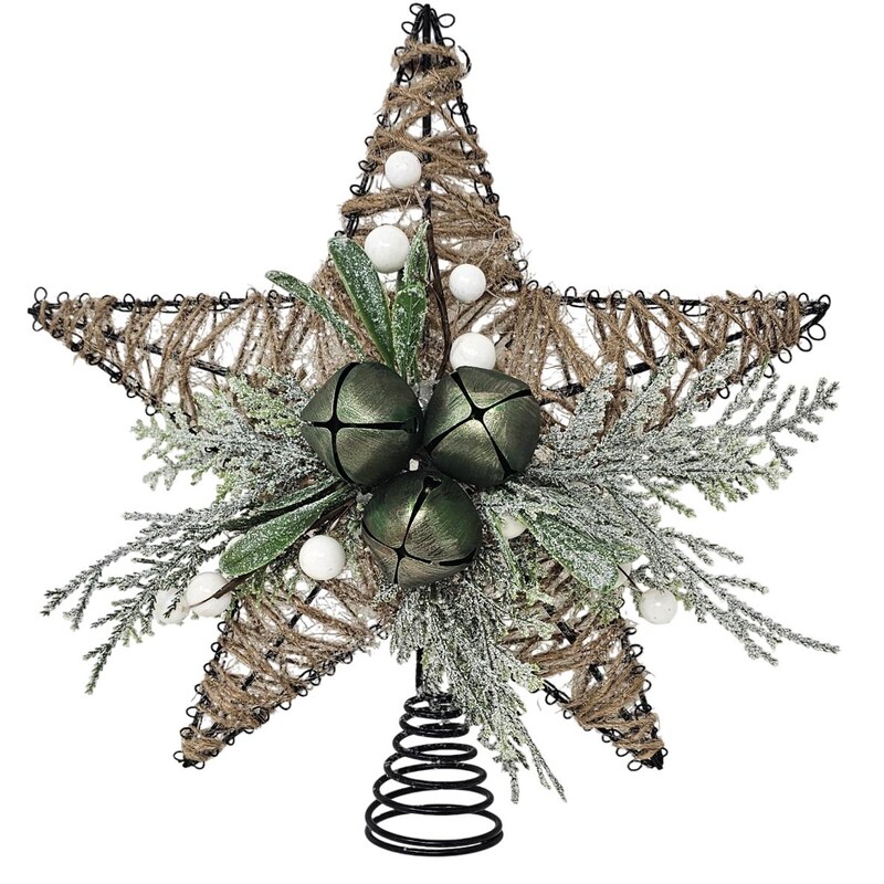 Rustic Tree Topper - Etsy