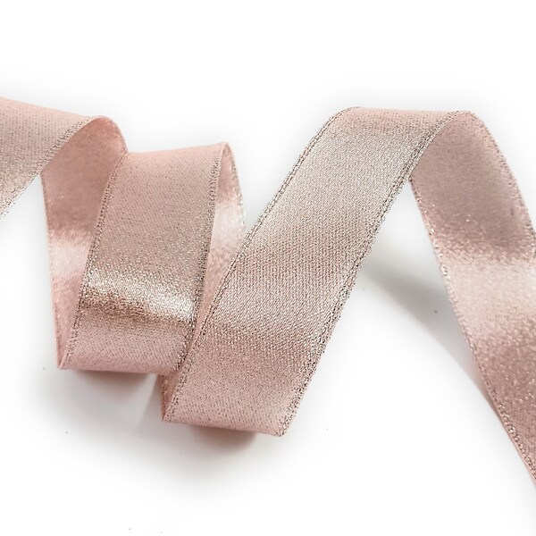 Rose Gold Ribbon - Etsy