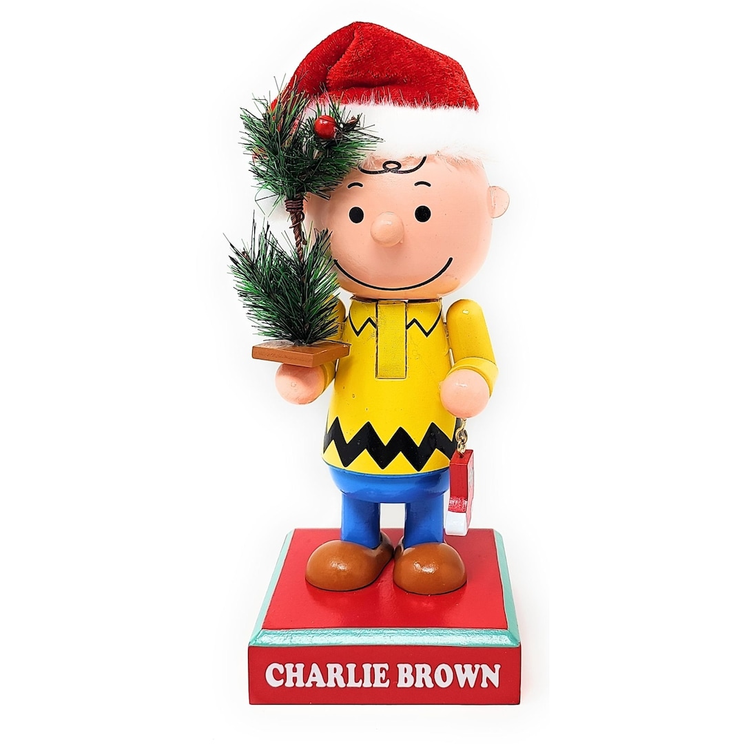 Charlie Brown Peanuts Christmas Wood 9 Nutcracker Personalized - Etsy