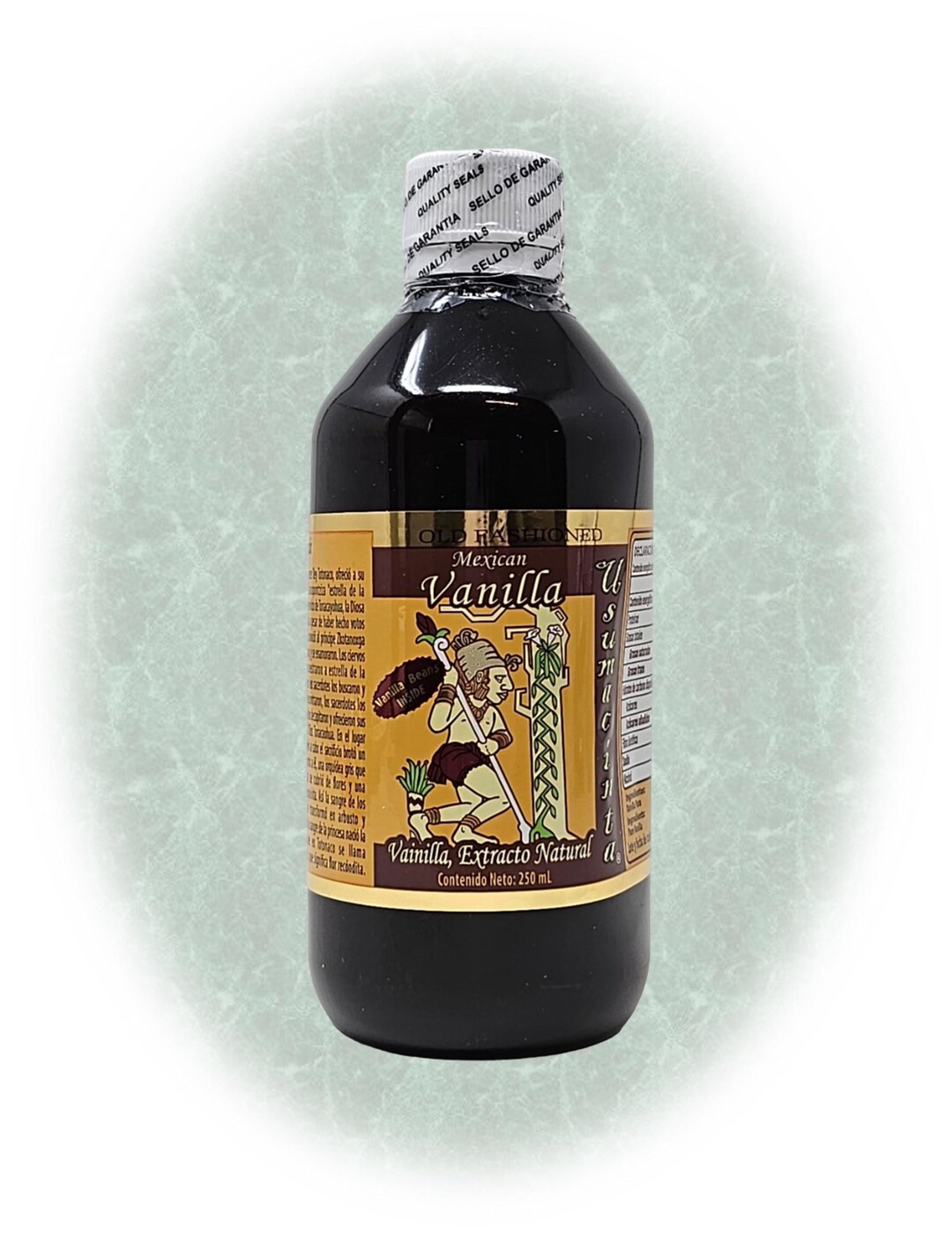 Usumacinta Mexican Vanilla Pure Natural Amber Extract, 8.4 Ounces ...