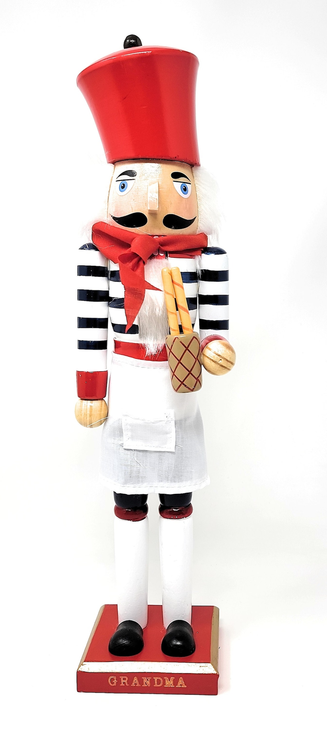 French Chef Christmas Wood 16 Nutcracker Personalized - Etsy