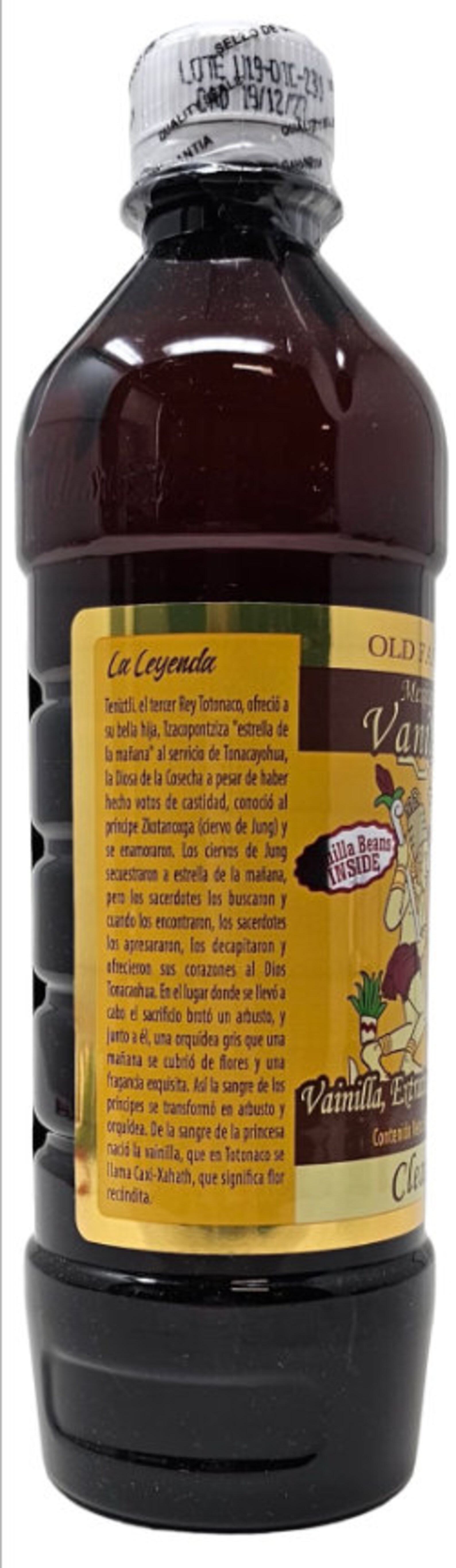 Usumacinta Pure Clear Natural Mexican Vanilla Extract, 16.8 Ounces ...