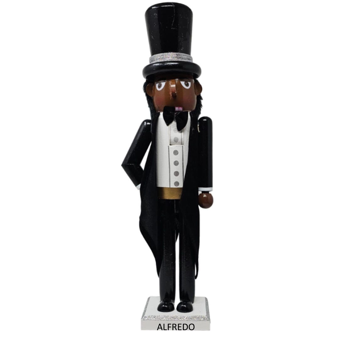 Ethnic Groom Wedding Day Anniversary 16" Christmas Nutcracker ...