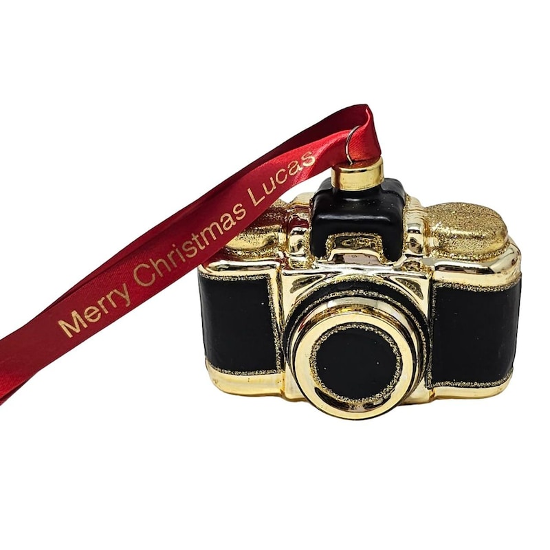 Camera Ornament - Etsy