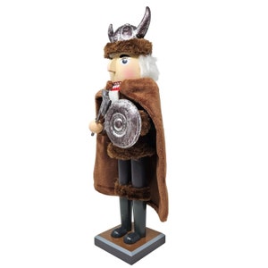 Viking Medieval 14.5" Wood Nutcracker - Personalized Christmas Gift - Etsy