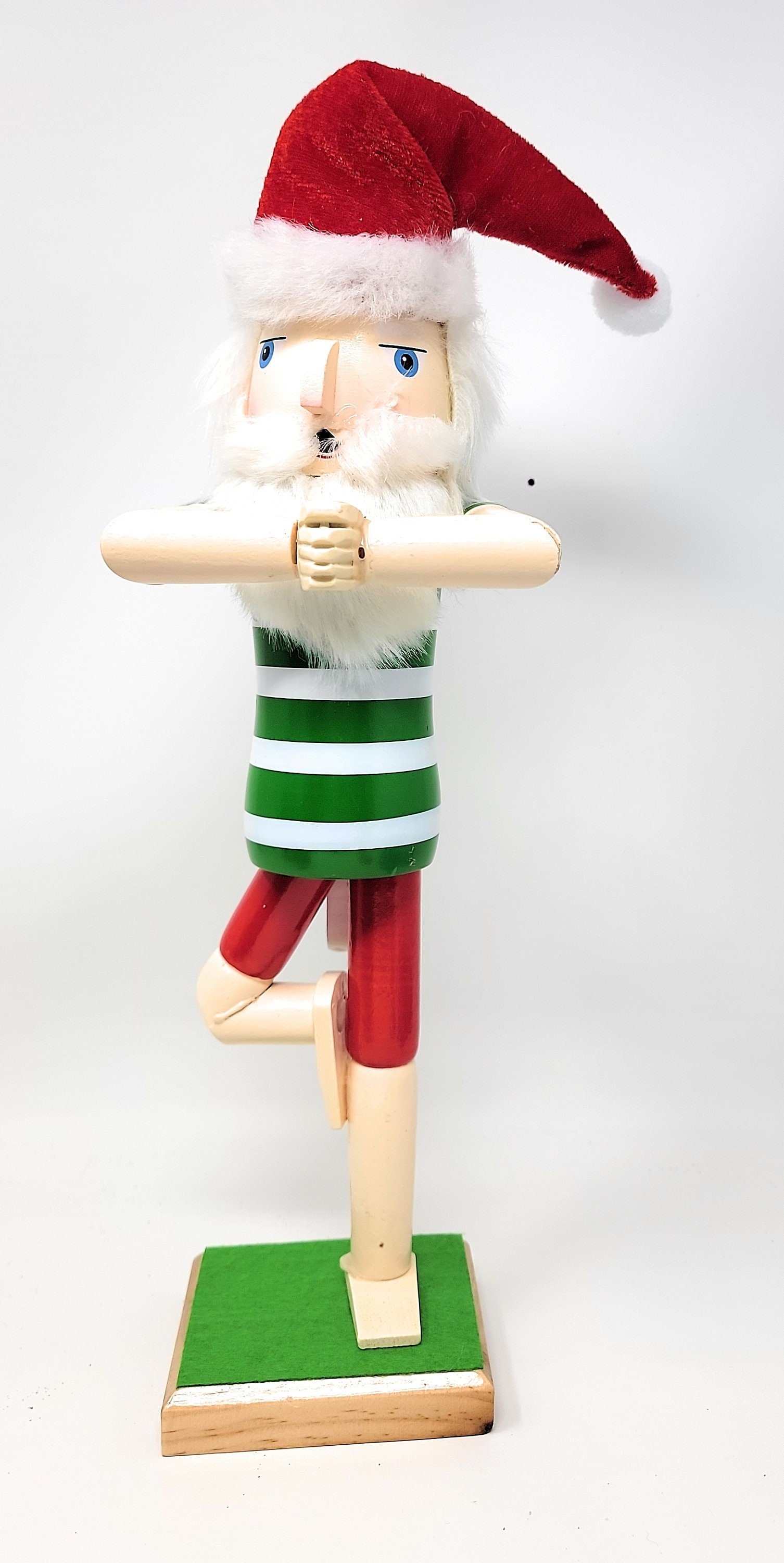 Yoga santa nutcracker store