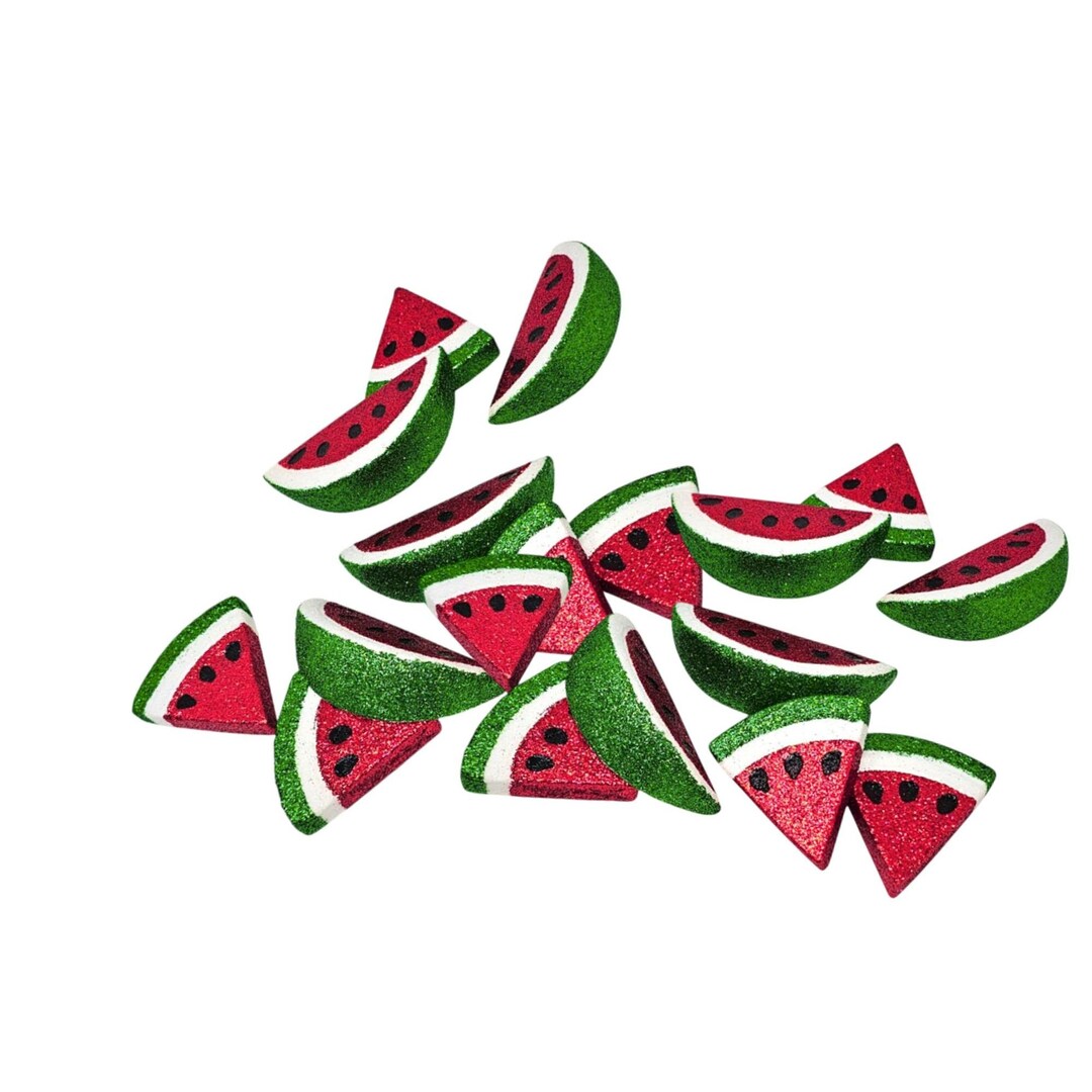 Watermelon Foam Slices Summer Table Scatter Vase Fill (18 Pieces) - Etsy