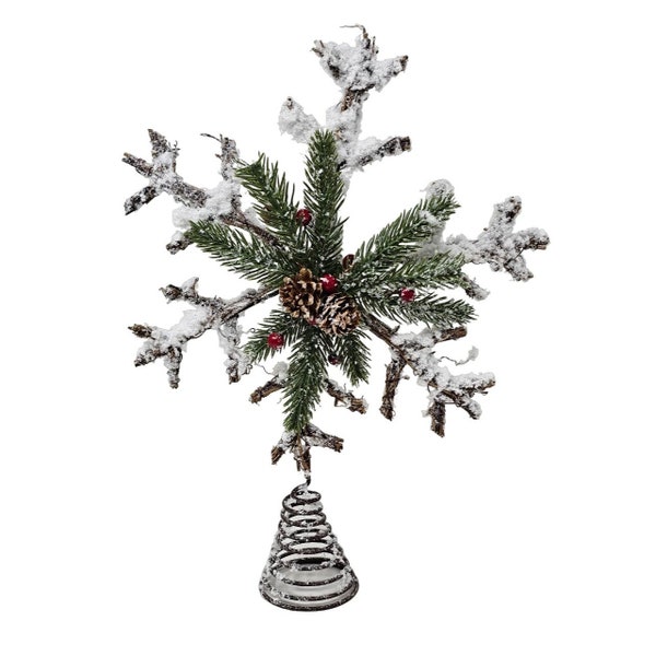 Rustic Tree Topper - Etsy