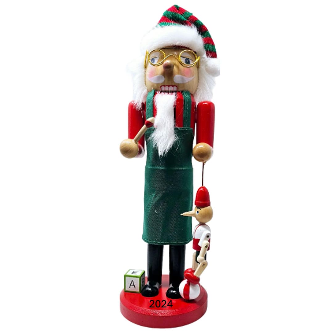 Toymaker Long Nose Puppet Christmas 14" Nutcracker - Personalized Gift ...