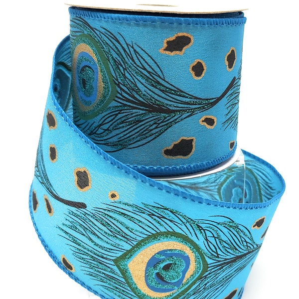 Peacock Ribbon - Etsy
