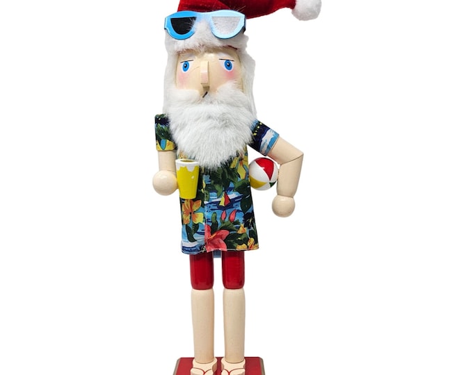 Beach Bum Hand Painted Nutcracker - Etsy