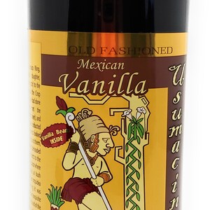 Usumacinta Pure Mexican Amber Vanilla Extract, 16.8 Ounces - Made in ...