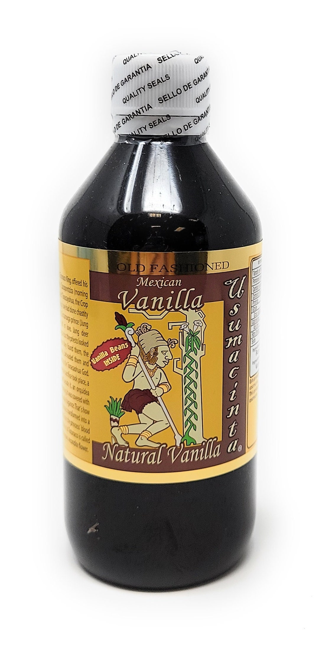 Usumacinta Mexican Vanilla Pure Natural Amber Extract, 8.4 Ounces 250ml ...