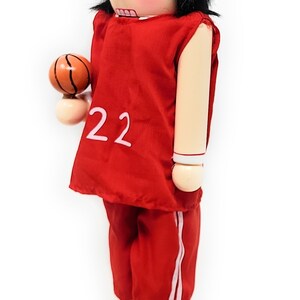 Basketball 15 Nutcracker Wood Sports Player School Personalized - Etsy