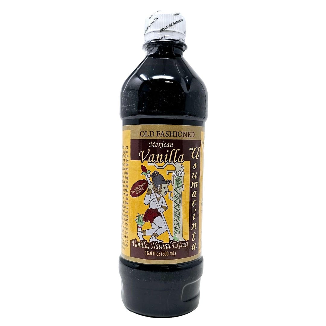 Usumacinta Pure Amber Mexican Vanilla Extract,16.9oz, Made in Mexico - Etsy