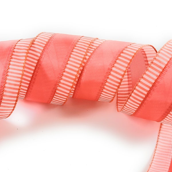 Coral Ribbon - Etsy