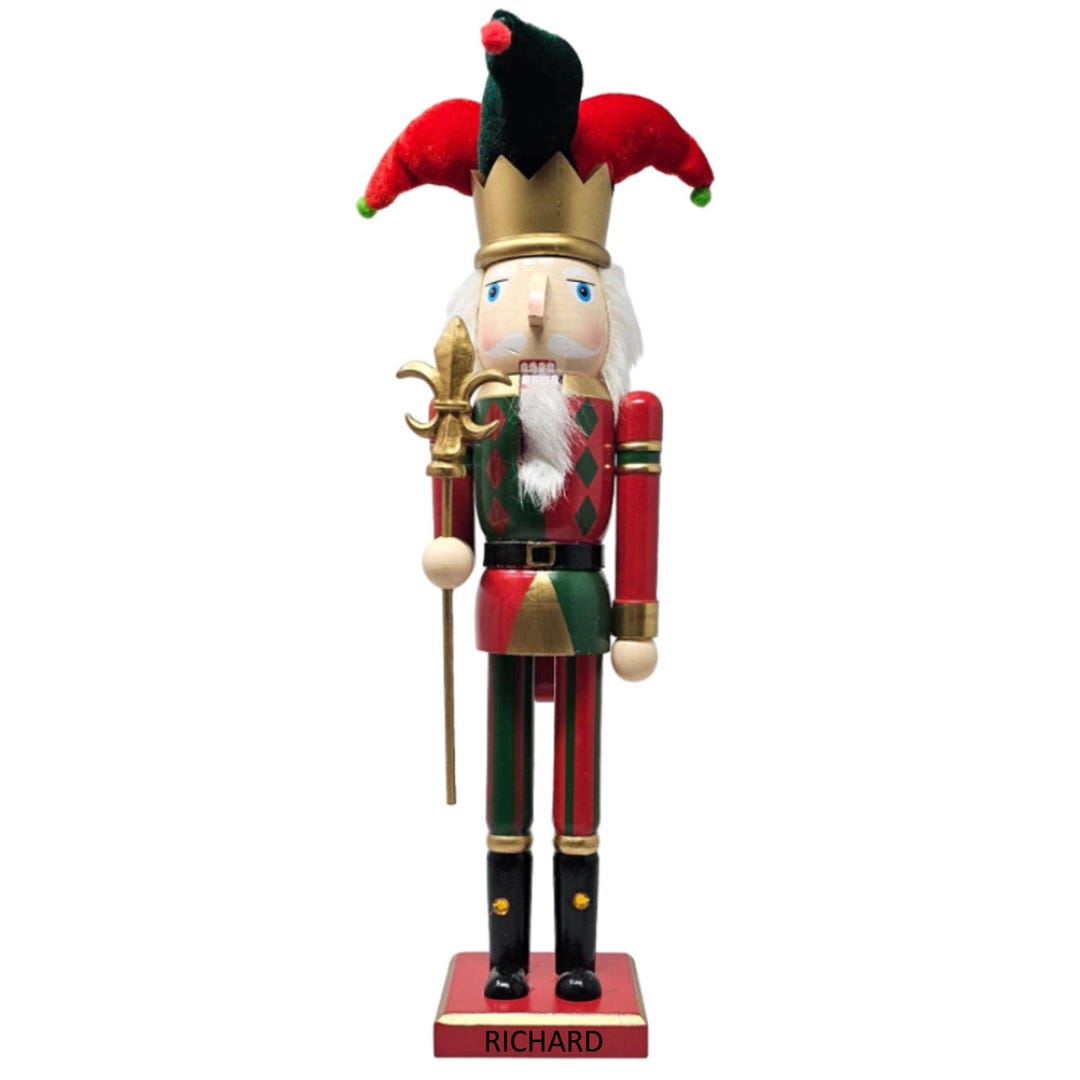 Royal Court Jester 16 Christmas Nutcracker Personalized Gift - Etsy