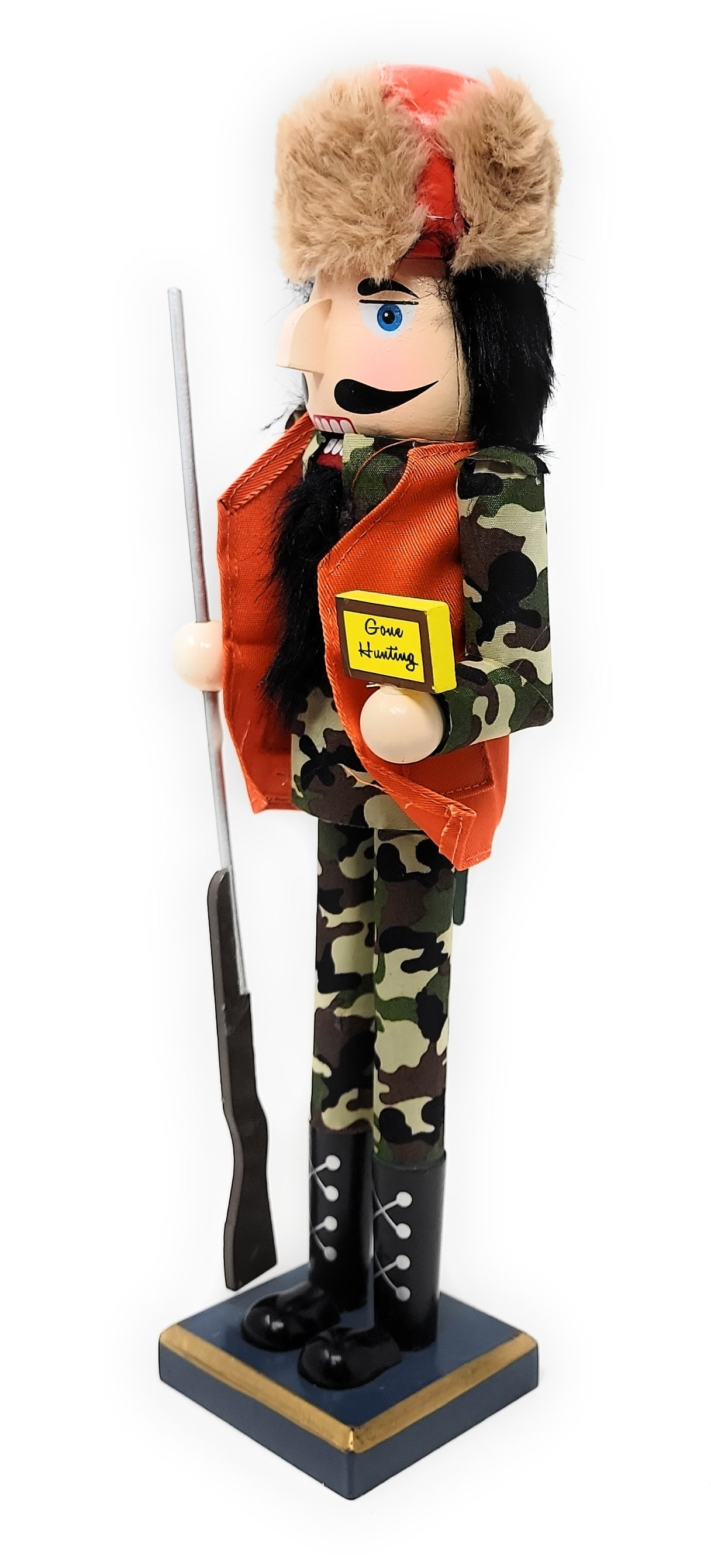 Camouflage Hunter Rifle Gun 15 Nutcracker Gone Hunting - Etsy