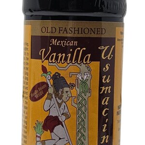 Usumacinta Pure Mexican Amber Vanilla Extract, 16.8 Ounces - Made in ...