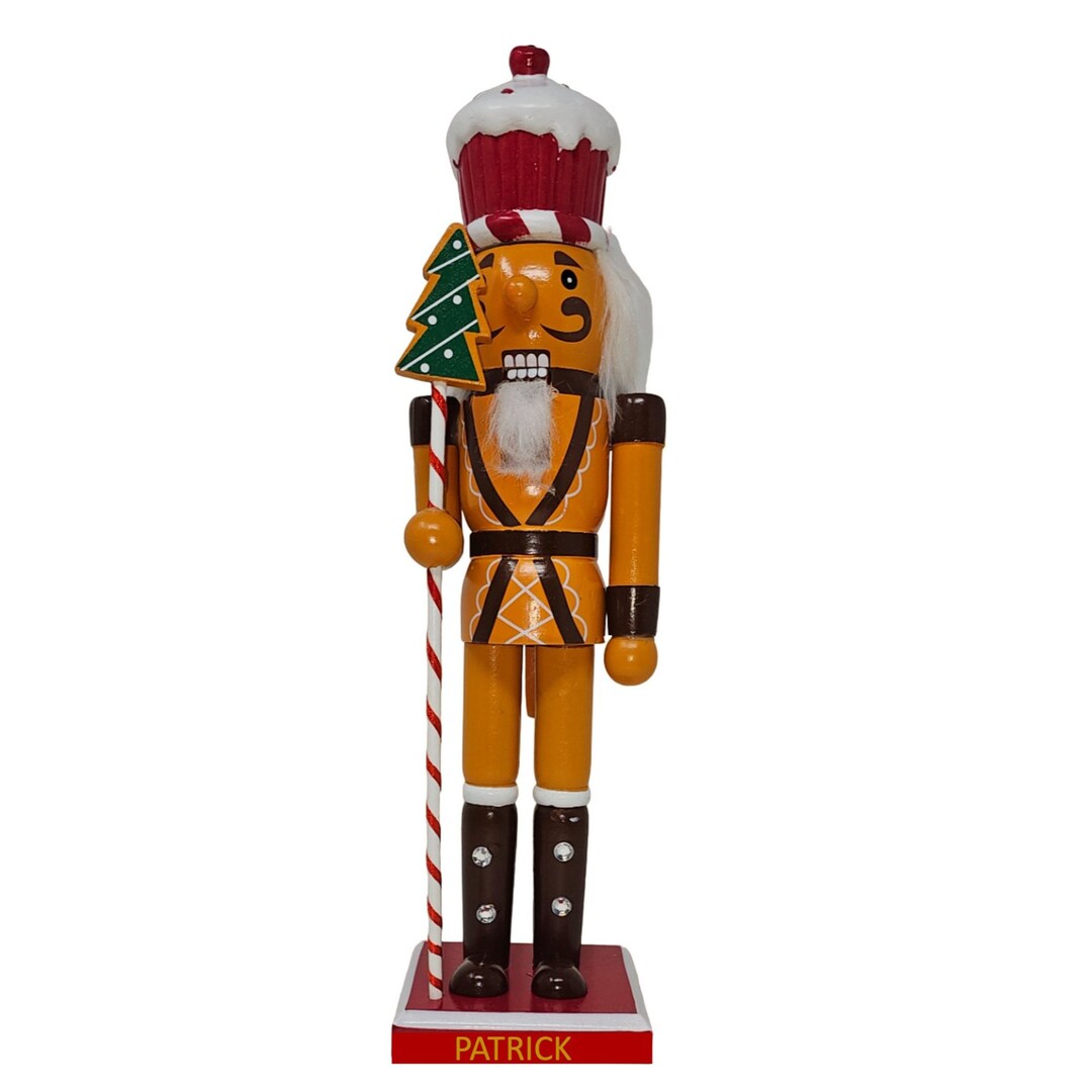 Gingerbread Cupcake Soldier Christmas Wood 14 Nutcracker - Etsy