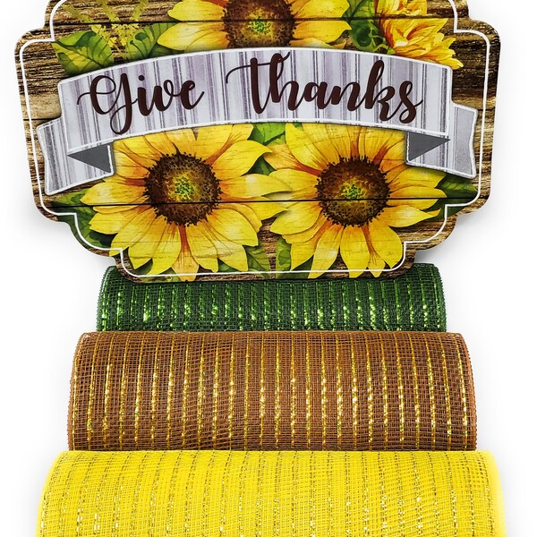 Fall Deco Mesh - Etsy