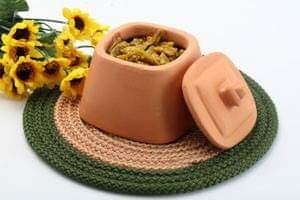 Terracotta Square Pickle Pot Medium Sized - Etsy