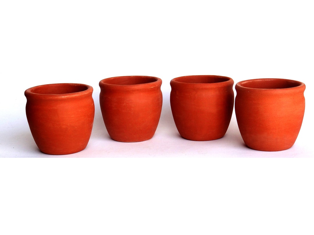 Terracotta Tea Kullad Set of 6 - Etsy