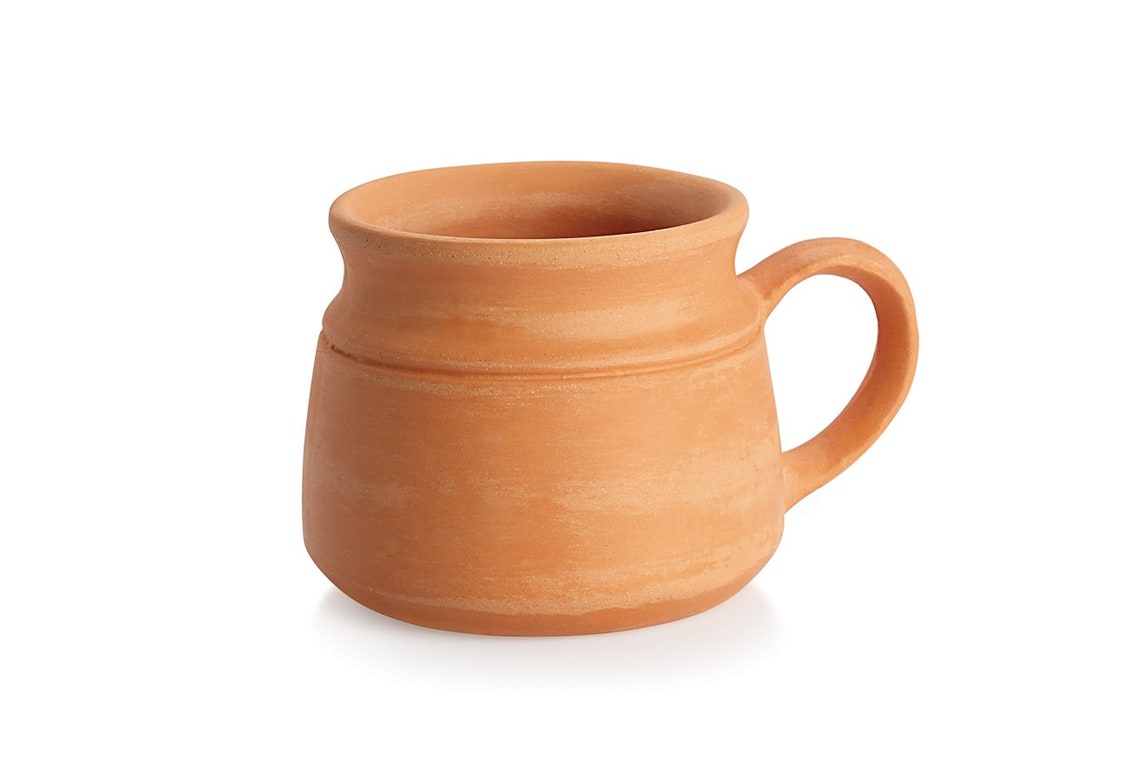 Terracotta Earthen Tea Cups Small-set of 2pc - Etsy
