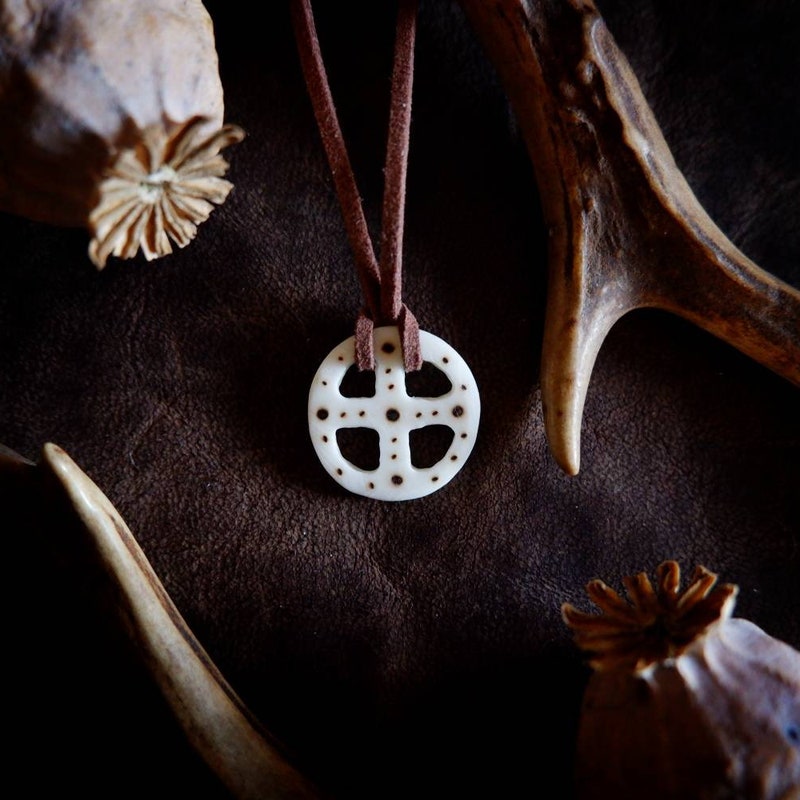 Solar Cross Pendant - Etsy